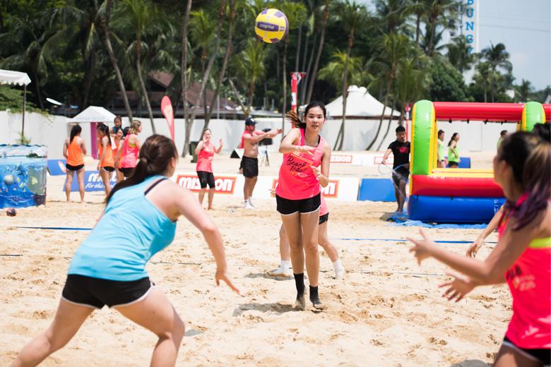 Netball: Beach festival draws 335 participants | The Straits Times