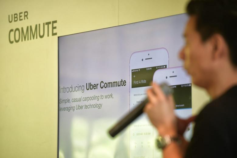 Uber introduces new carpooling service Uber Commute | The Straits Times