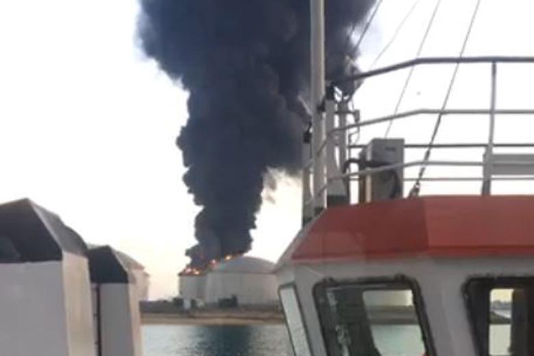 SCDF puts out oil storage tank fire on Pulau Busing after 'intense' 6 ...