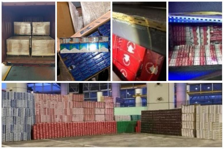 ICA officers foil smuggling of over 13,000 cartons of contraband ...