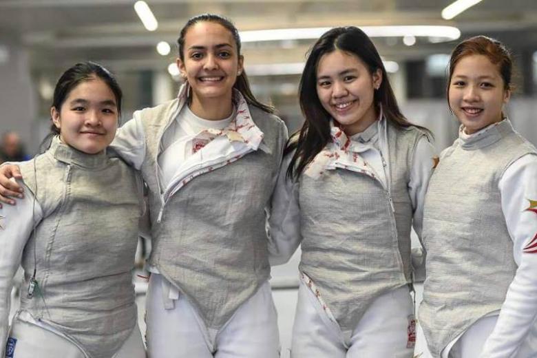 Fencing: Singapore women's foil team win silver at World Junior and ...