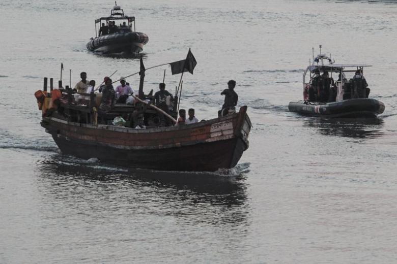 Boat carrying 70 Rohingya migrants on its way to Malaysia | The Straits ...