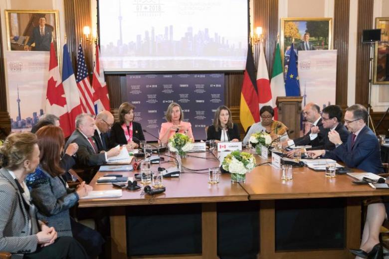 G7 foreign ministers seek to put pressure on Russia, Iran at Toronto ...