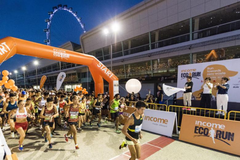 Runners race for a greener planet at Income Eco Run | The Straits Times
