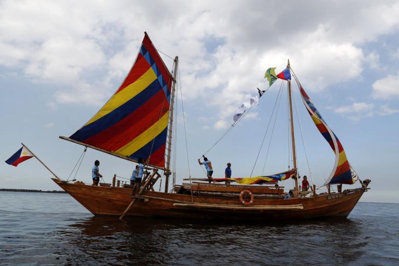 Wooden boats from Philippines set to complete 1,000km journey through ...