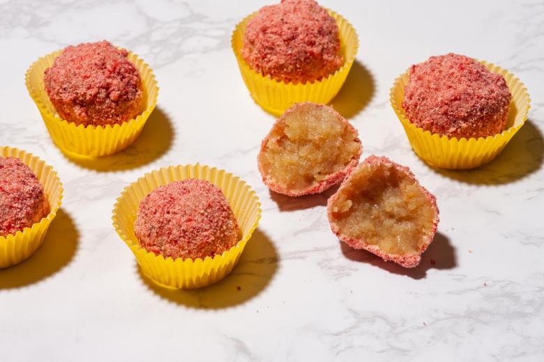 Make Milk Bar's summery strawberry lemon cake truffles | The Straits Times