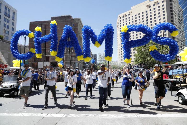 In Pictures: Golden State Warriors championship parade | The Straits Times