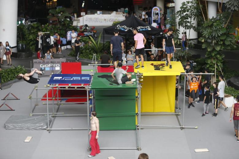 Parkour athletes worldwide gather in Singapore for Asian Parkour ...