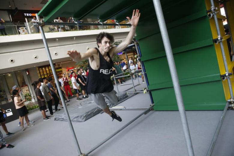 Parkour athletes worldwide gather in Singapore for Asian Parkour ...