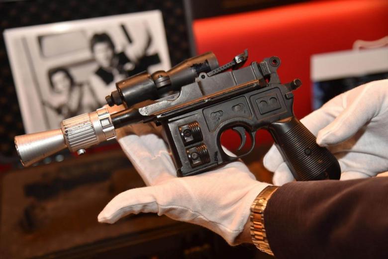 Han Solo's Jedi blaster gun sells for US$550,000 at auction | The ...