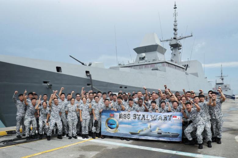 Good food, team spirit help RSS Stalwart to win SAF's Best Fleet Unit ...