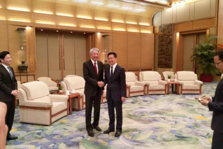 Singapore DPM Teo Chee Hean, Chinese Vice-Premier Han Zheng discuss ...