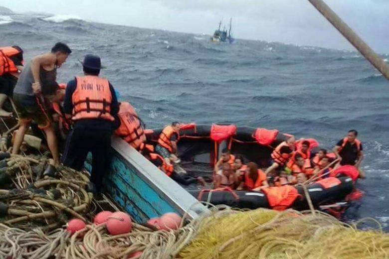 Death toll from Thai boat disaster rises to 33 | The Straits Times