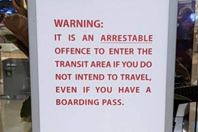 3 people arrested for misuse of boarding passes at Changi Airport; 19 ...