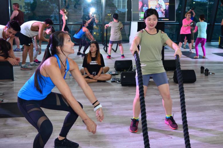 Working professionals trade office attire for workout wear in PA's ...