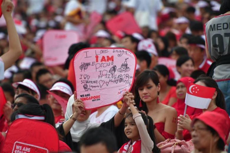 NDP spectators wishing for peace, stability and harmony for Singapore's ...