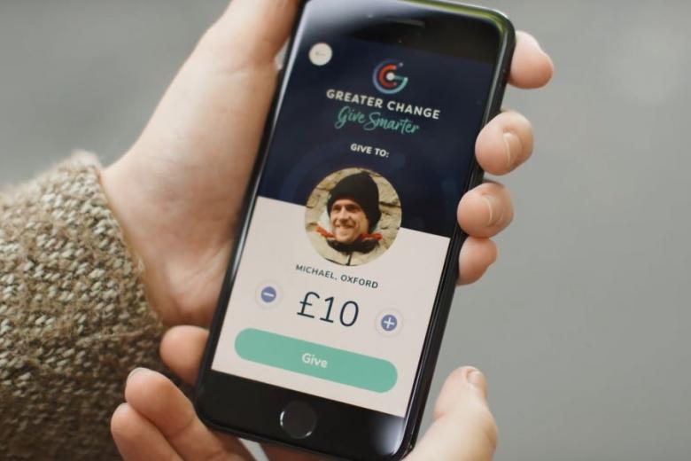 Homeless people in Oxford wearing QR codes to encourage cashless ...