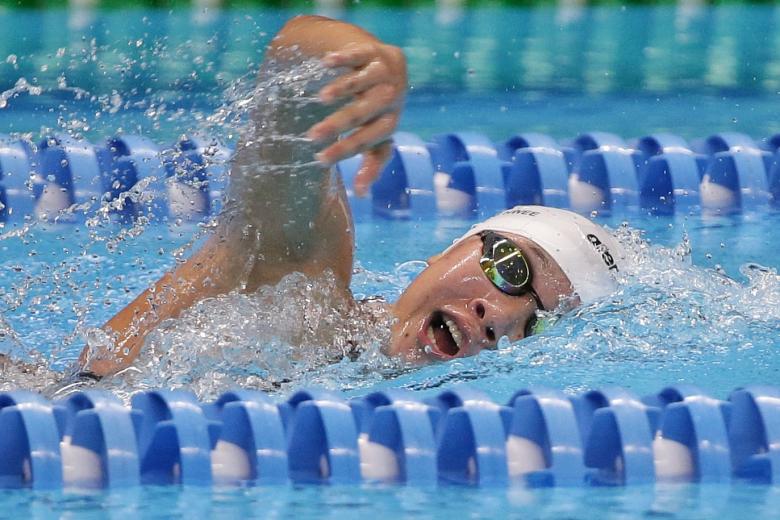 Swimming: S'pore 4x100m free women fourth, Gan Ching Hwee fifth in 1 ...