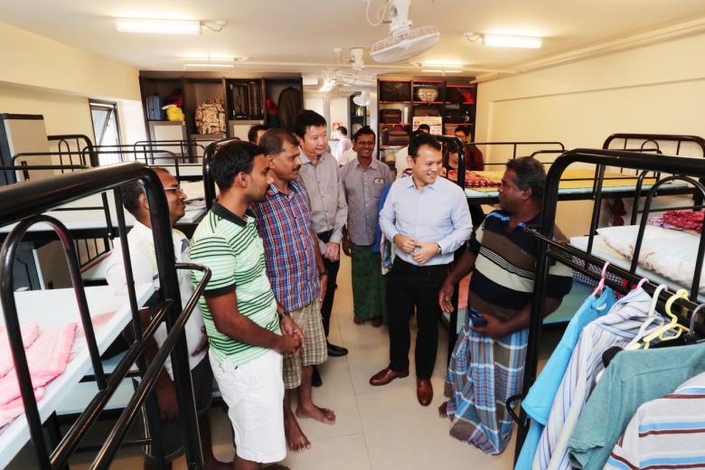 Fewer caught flouting foreign worker housing rules: MOM | The Straits Times