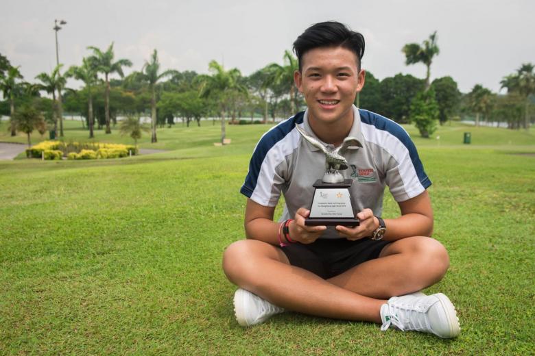 Golf: Teenager Brandon Han's dedication to golf pays off with Tay Cheng ...