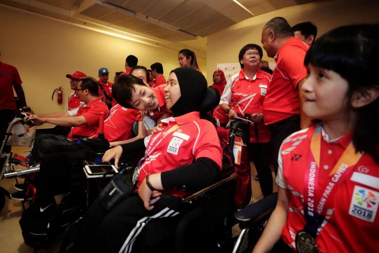 Grace Fu encourages more people with special needs to take up sports ...