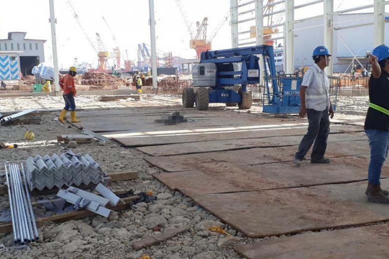 Thai national, 49, dies at Tuas South construction site after 14m fall ...