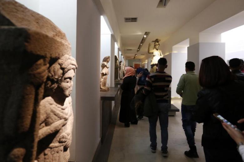 Syria's national museum reopens doors in war-scarred Damascus | The ...