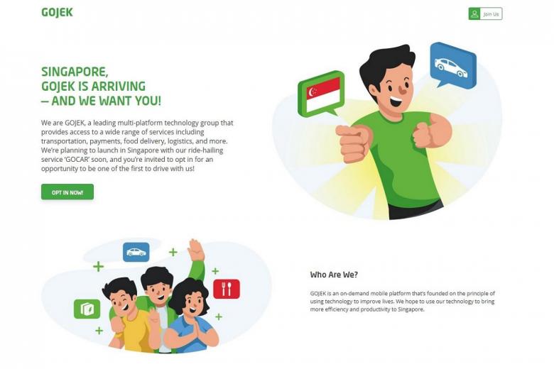 Indonesian ride-hailing app Go-Jek launches portal for drivers to pre ...