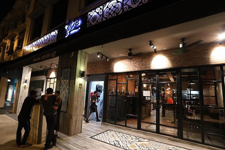 Sats officer in ICU after eating food from Spize | The Straits Times