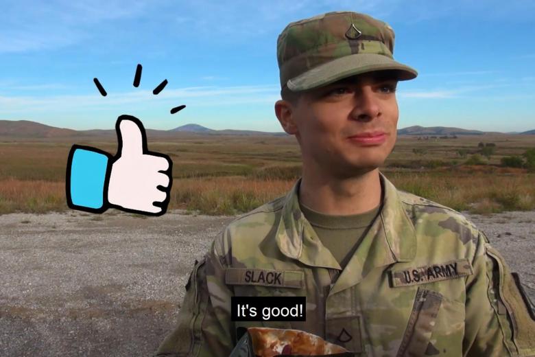 US soldiers give SAF combat rations the thumbs-up | The Straits Times
