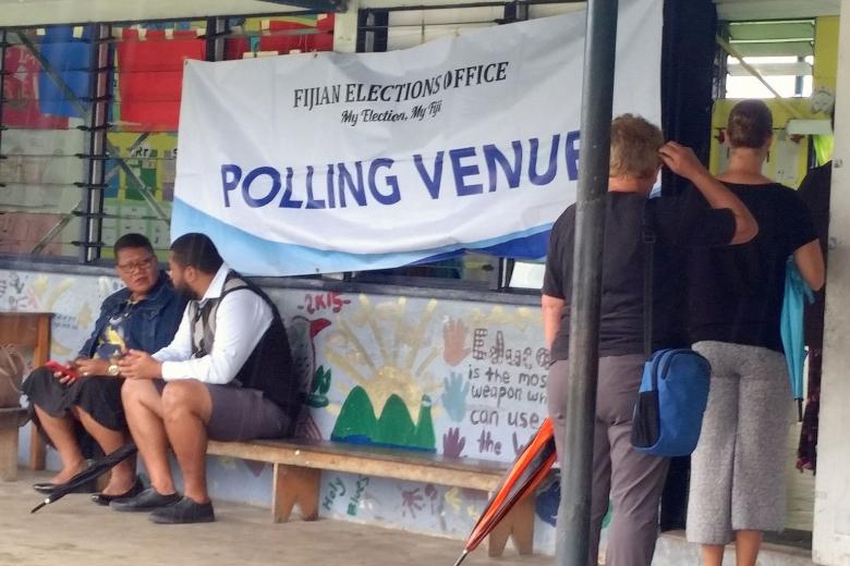 Fiji PM on track for election win | The Straits Times