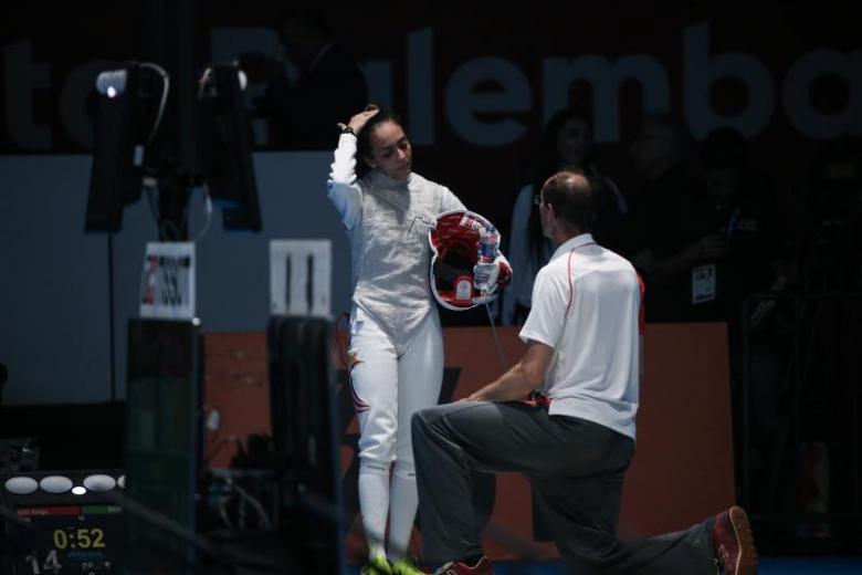 Fencing: It's all in the mind, says teenage fencer Amita Berthier as ...