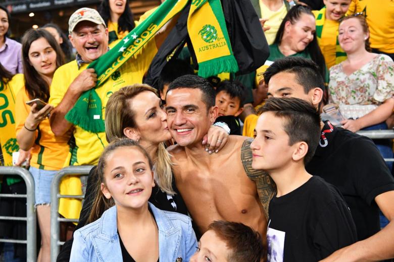 Football: Veteran Tim Cahill makes emotional Australia swansong in 3-0 ...