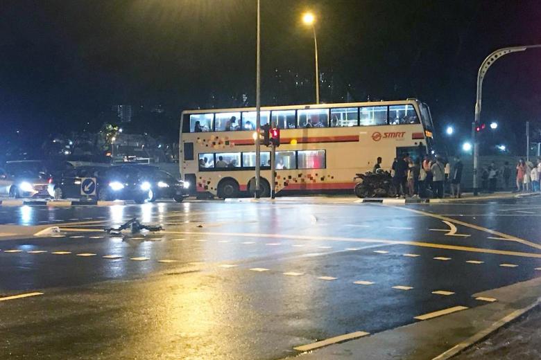 15-year-old e-scooter rider warded in ICU after accident with bus in ...