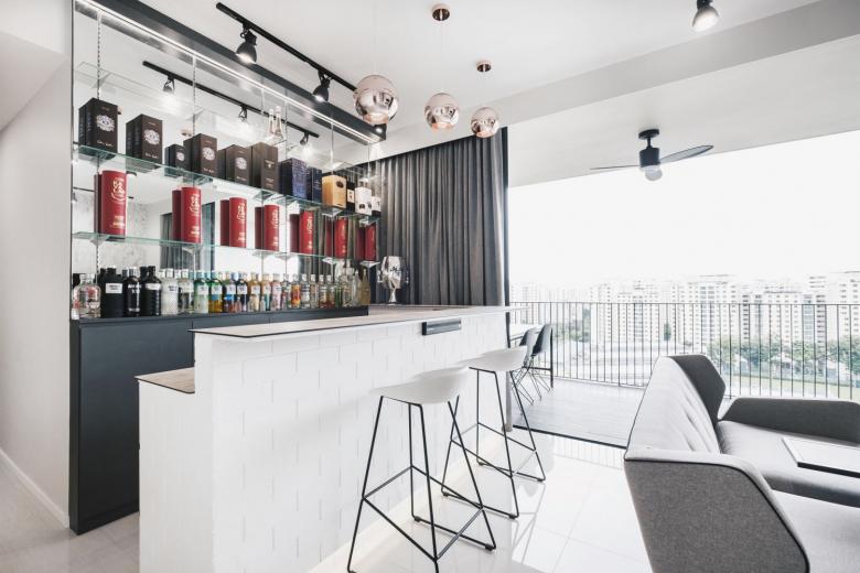 Cheers to home bars: Owners installing bar counters for happy hour at ...