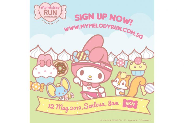 My Melody Run makes its worldwide debut in Singapore on May 12 | The ...