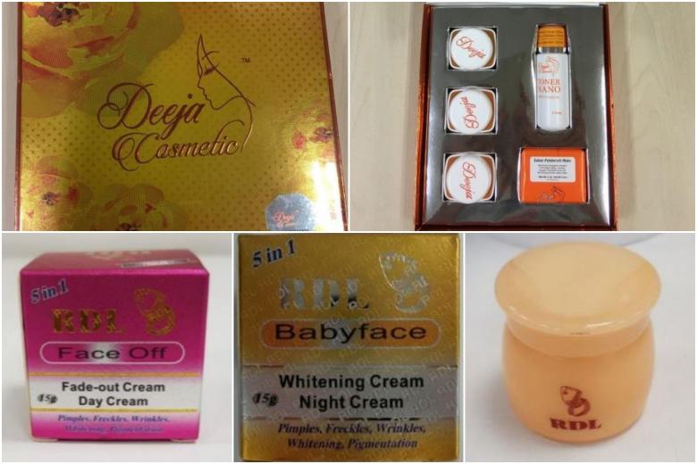 HSA issues alert on 5 cosmetic creams with very high levels of mercury ...