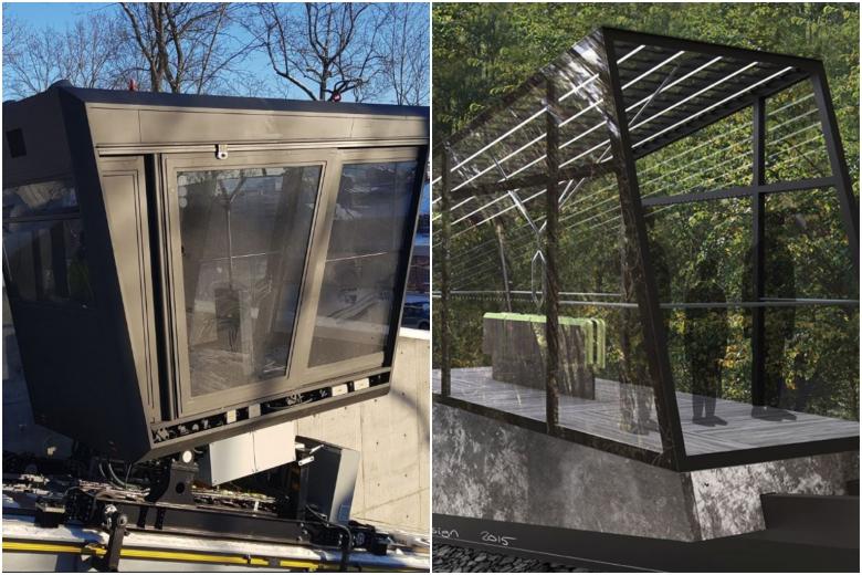 Finnish funicular design differs vastly from original concept, drawing ...