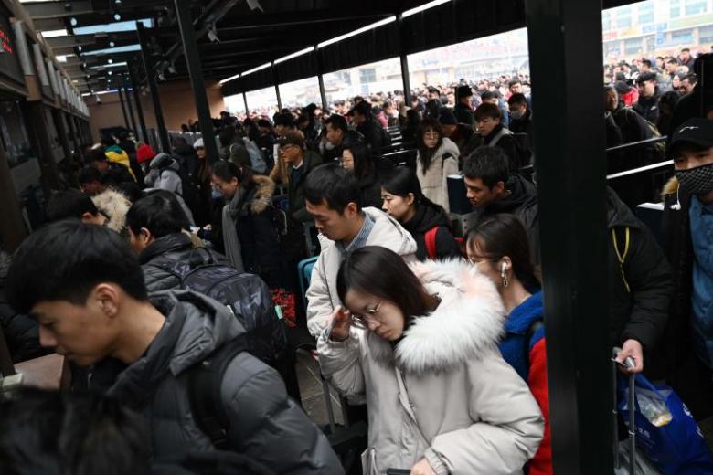 China border crossings up over Chinese New Year holiday | The Straits Times