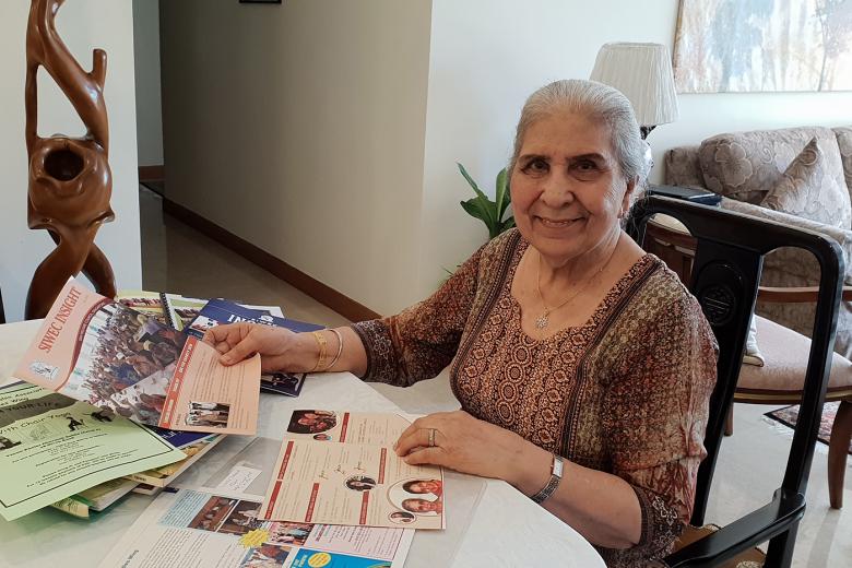 Former educator Sarjit Kaur Khosa stays active at 86 | The Straits Times