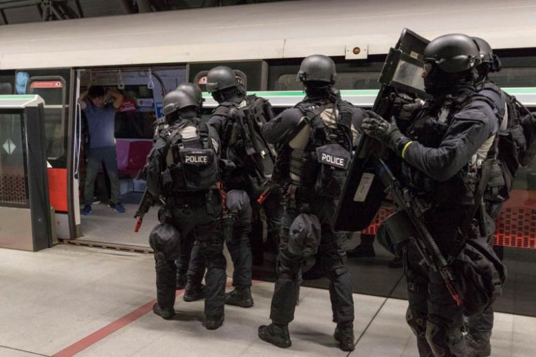 Police and SAF tackle 'bombs' and 'gunmen' in counter-terrorism ...