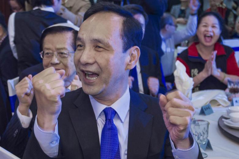 Front runner for Taiwan president Eric Chu pledges improved ties with ...