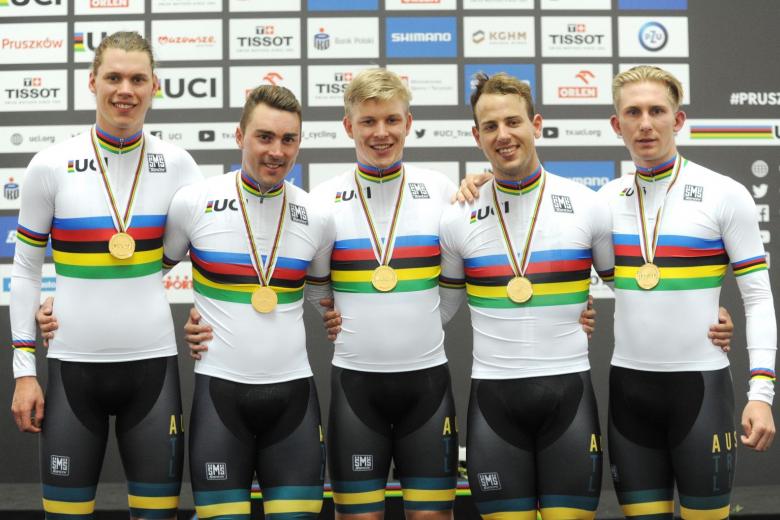 Cycling: Australia break world record to win men's team pursuit gold ...