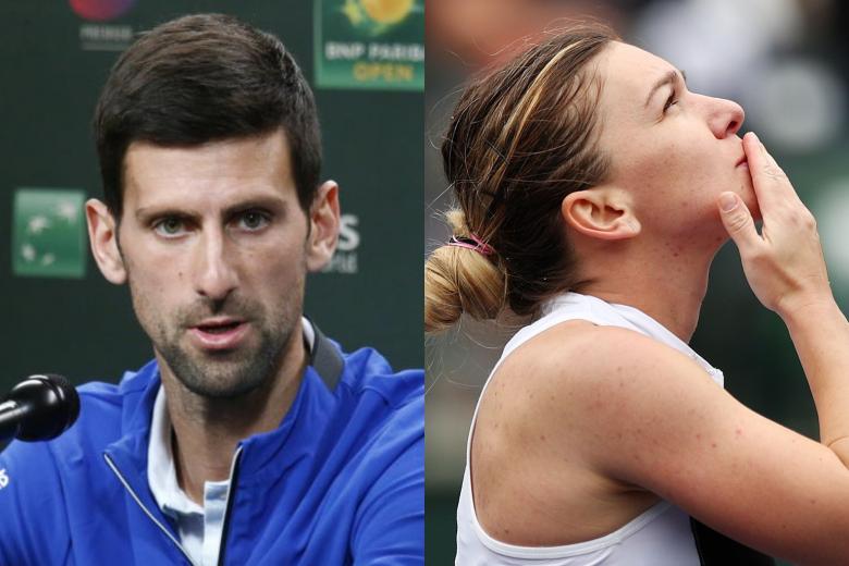 Tennis: Novak Djokovic and Simona Halep suffer shock defeats at Indian ...