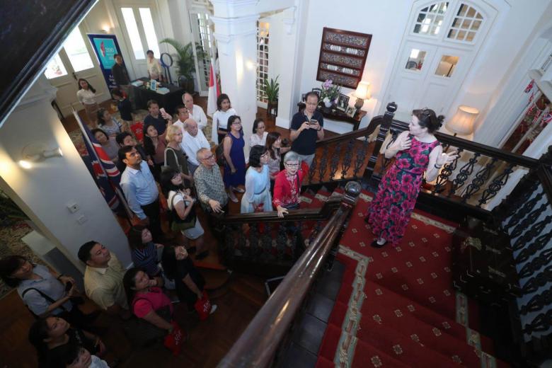 ST subscribers tour Eden Hall, official residence of the British High ...