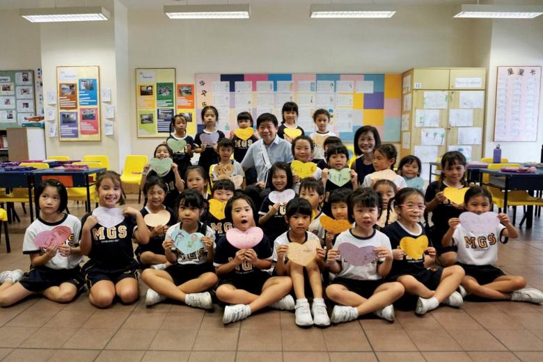 Khaw Boon Wan makes surprise visit to MGS to thank young well-wishers ...
