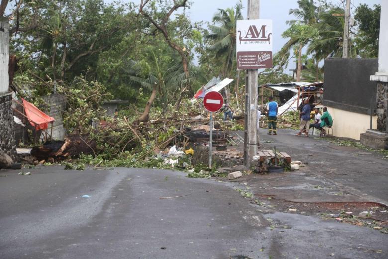 Cyclone Kenneth makes landfall in Mozambique | The Straits Times