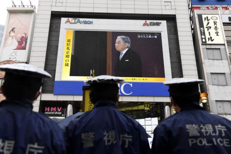 Emperor Akihito steps down, marking the end of three-decade Heisei era ...