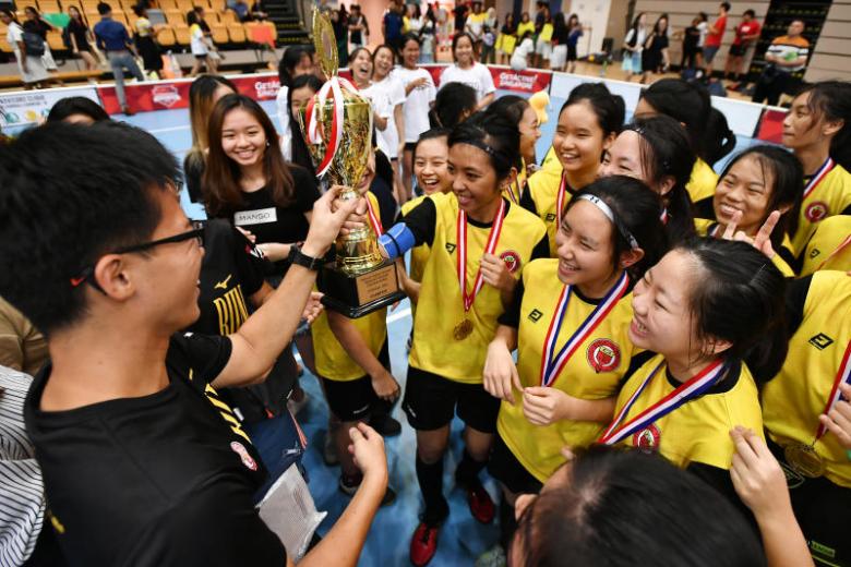 School sports: Victoria Junior College win A Division girls' floorball ...