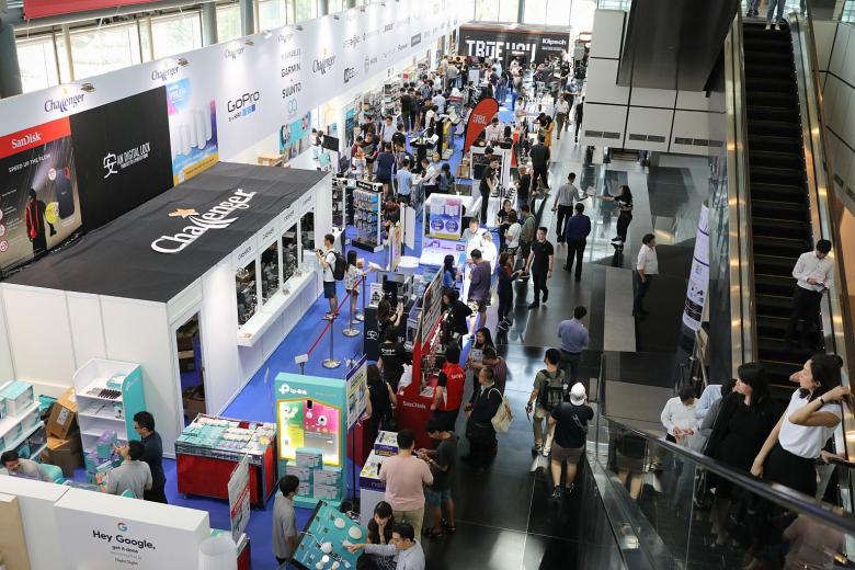 Consumer Electronic Exhibition kicks off at Suntec Convention Centre ...